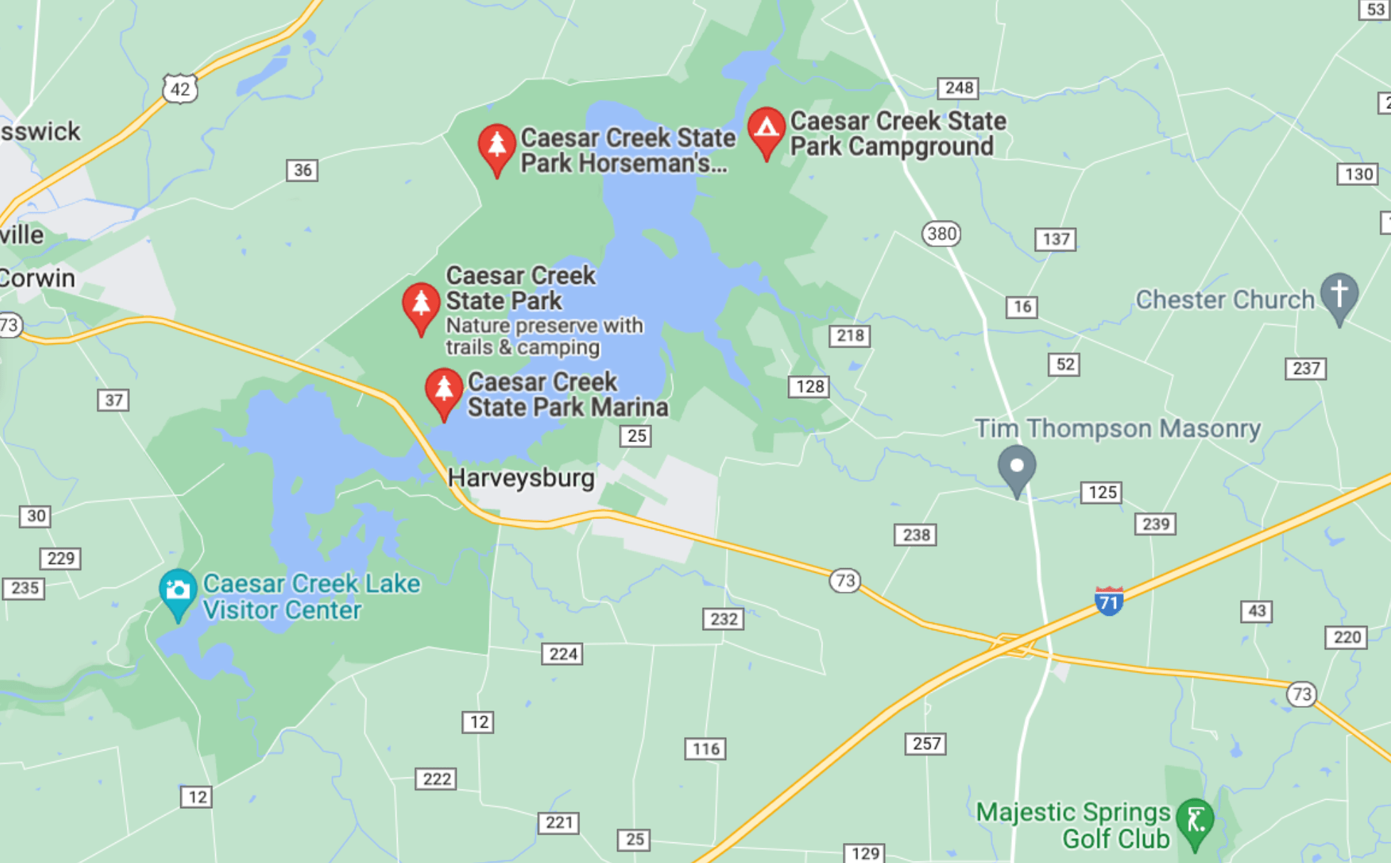 Explore Caesar Creek State Park S Unique Features In Ohio E Journal
